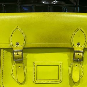 The Cambridge Satchel Company | Bags | Neon Yellow Cambridge Satchel ...